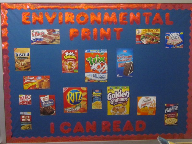 Environmental Print | HIGHLAND LITERACY