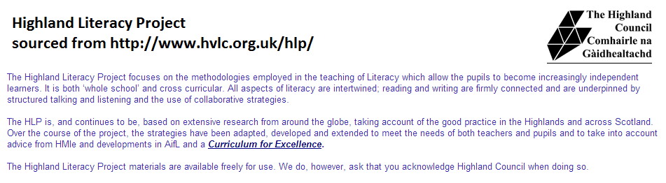 HLP | HIGHLAND LITERACY