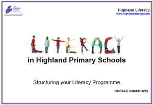 Structuring Your Literacy Programme | HIGHLAND LITERACY