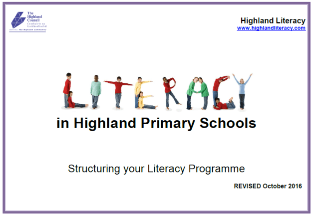 Structuring Your Literacy Programme | HIGHLAND LITERACY