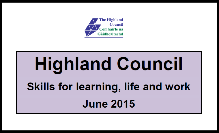 Skills for learning, life and work | HIGHLAND LITERACY