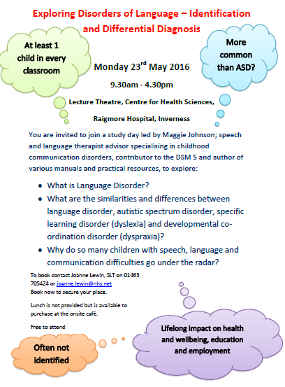 Exploring Disorders of Language – Identification and Differential ...