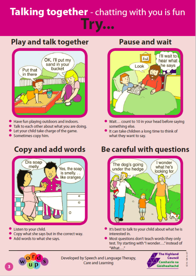 Words Up – Key Messages | HIGHLAND LITERACY