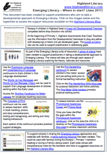 Where to Begin? | HIGHLAND LITERACY