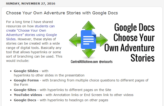 Choose Your Own Adventure Story | HIGHLAND LITERACY