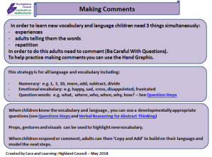 Balancing Questions with Comments | HIGHLAND LITERACY