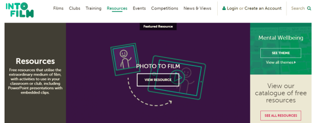 Into Film – Resources | HIGHLAND LITERACY