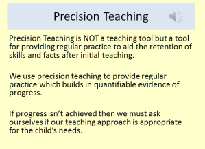 Precision Teaching – Updated Resources | HIGHLAND LITERACY